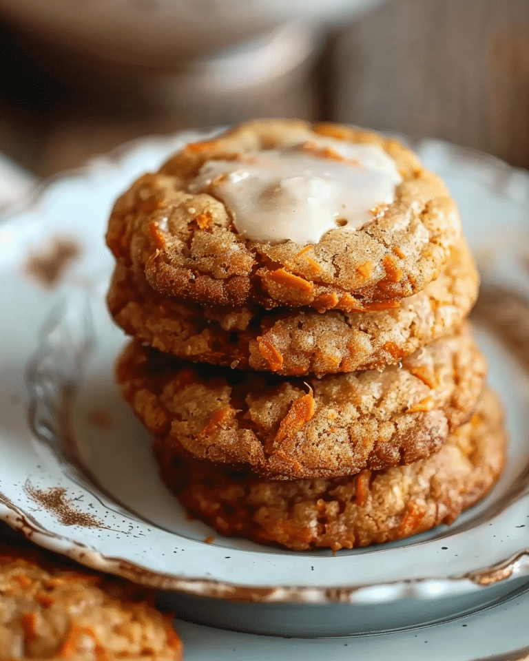 Soft Carrot Cake Cookies
