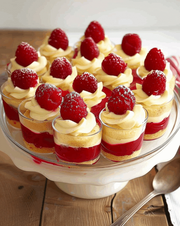 Mini Trifle Cakes Recipe (Easy Individual Layered Desserts)