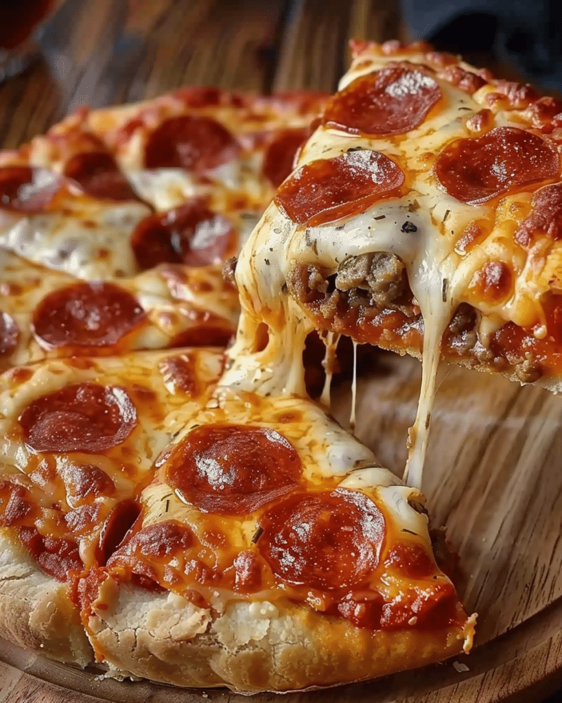 Deep-Dish Pizza Pie Recipe: A Hearty Slice of Comfort!