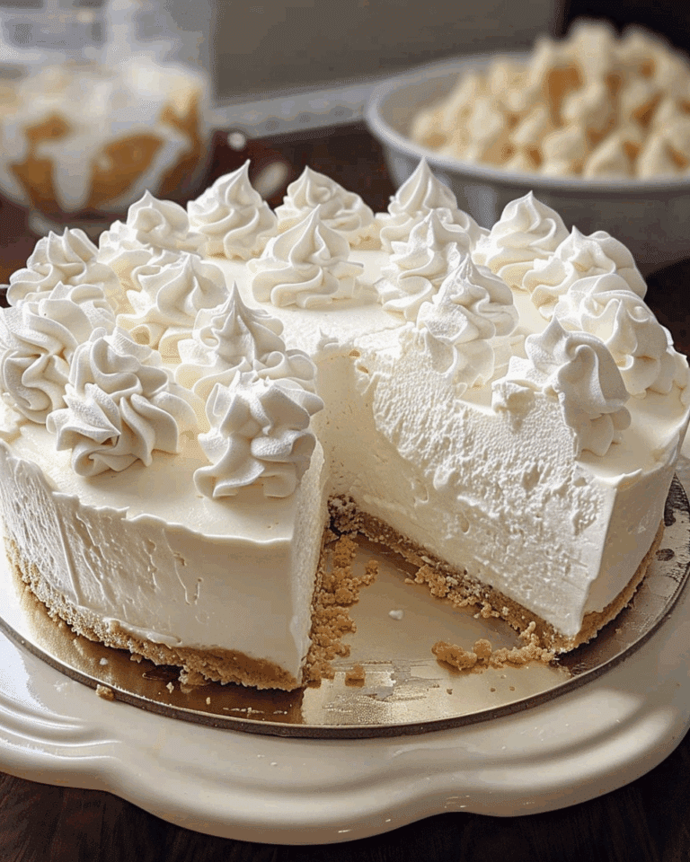 Marshmallow Whip Cheesecake Heaven