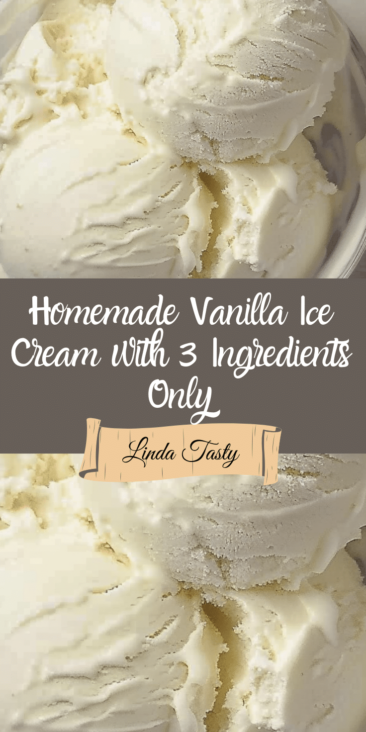 Super Simple 3-Ingredient Ice Cream Recipe